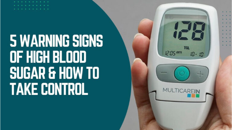 Manage High Blood Sugar: 5 Key Warning Signs